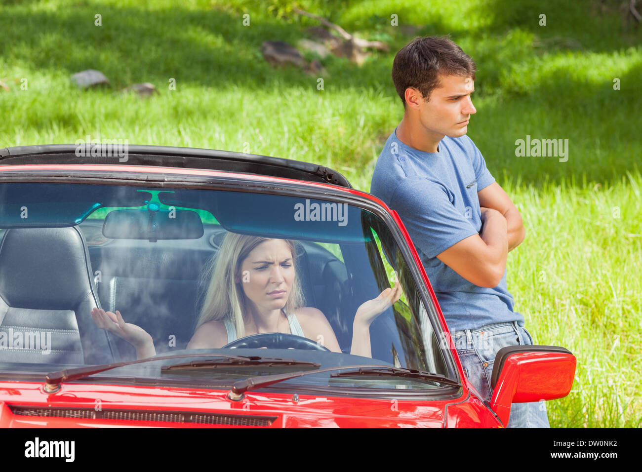 Having a dispute hi-res stock photography and images - Alamy