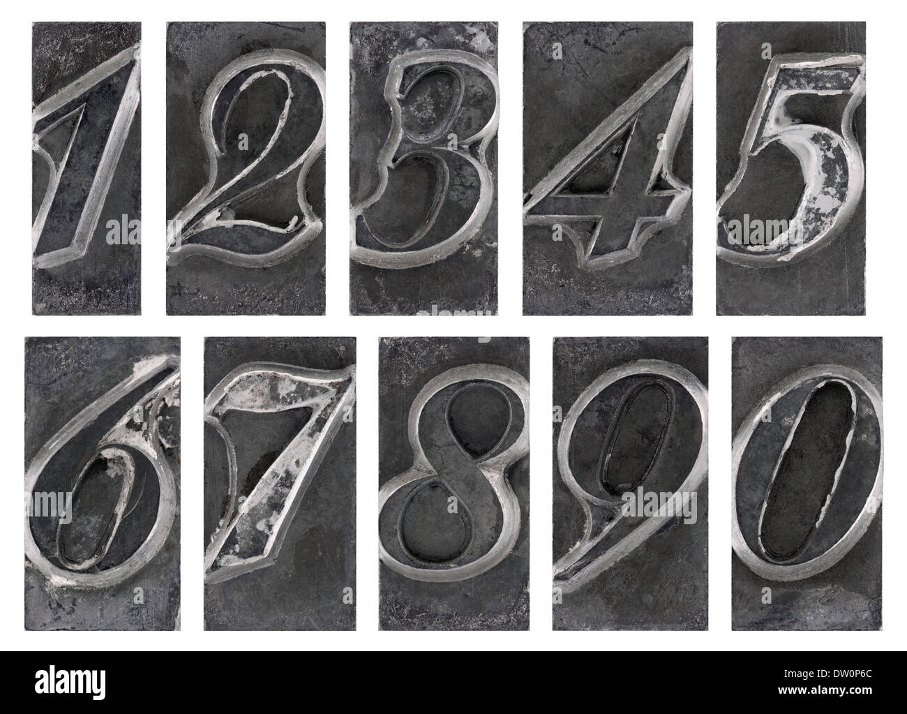 Metal letter type blocks hi-res stock photography and images - Alamy