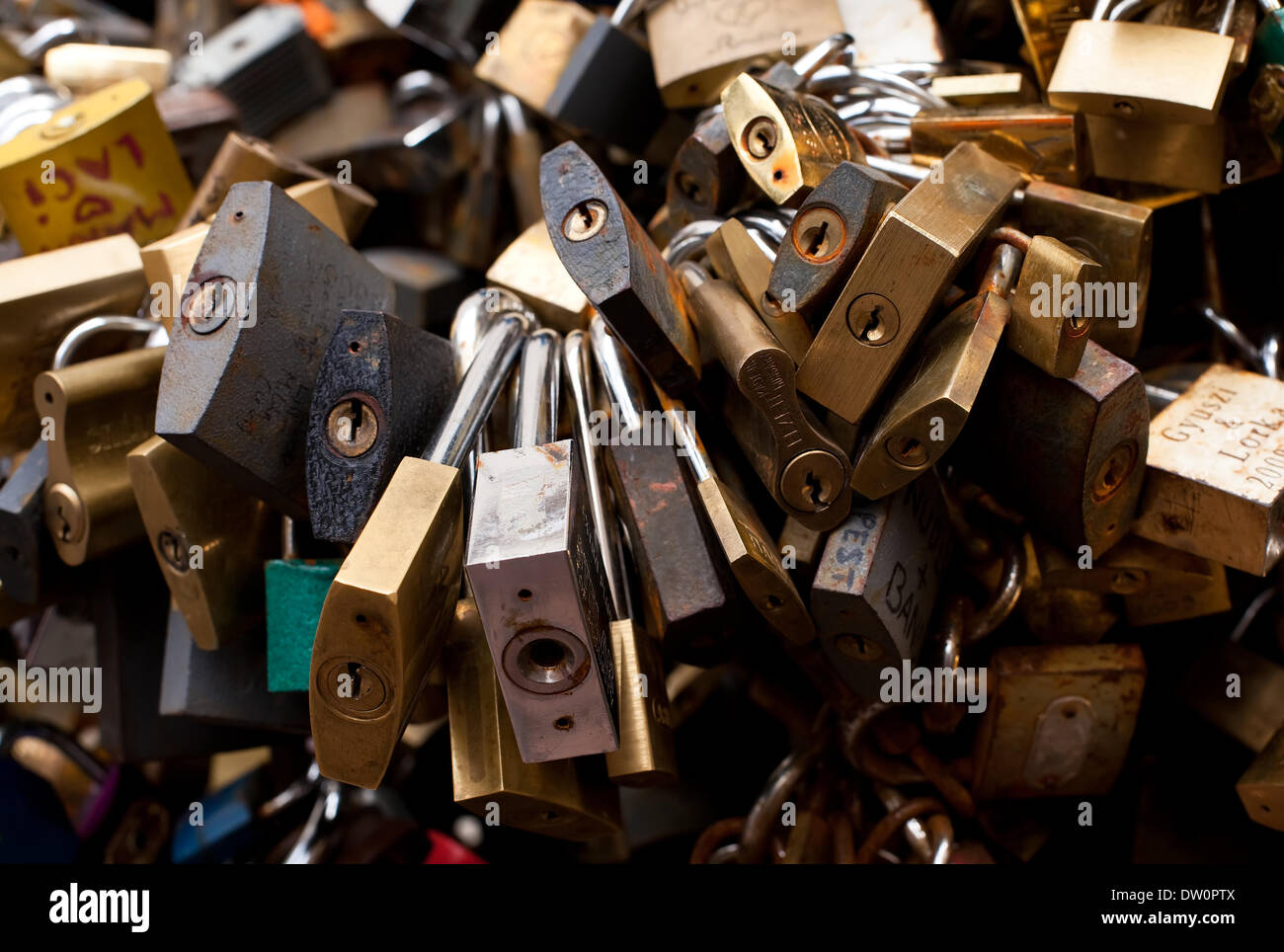 Group of locks Stock Photo - Alamy