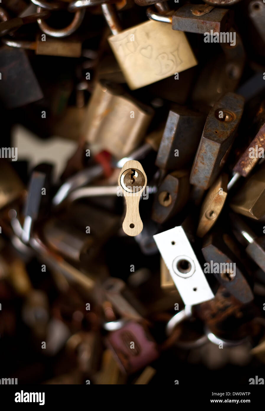 group of locks Stock Photo - Alamy