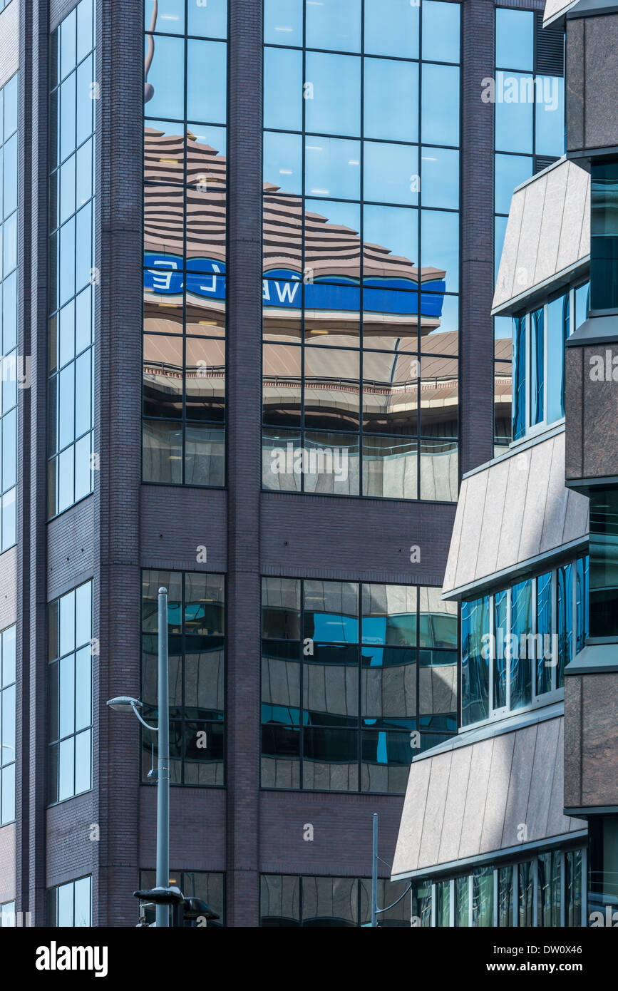 Buildings along Colmore Row, Birmingham, England. Wesleyan building ...