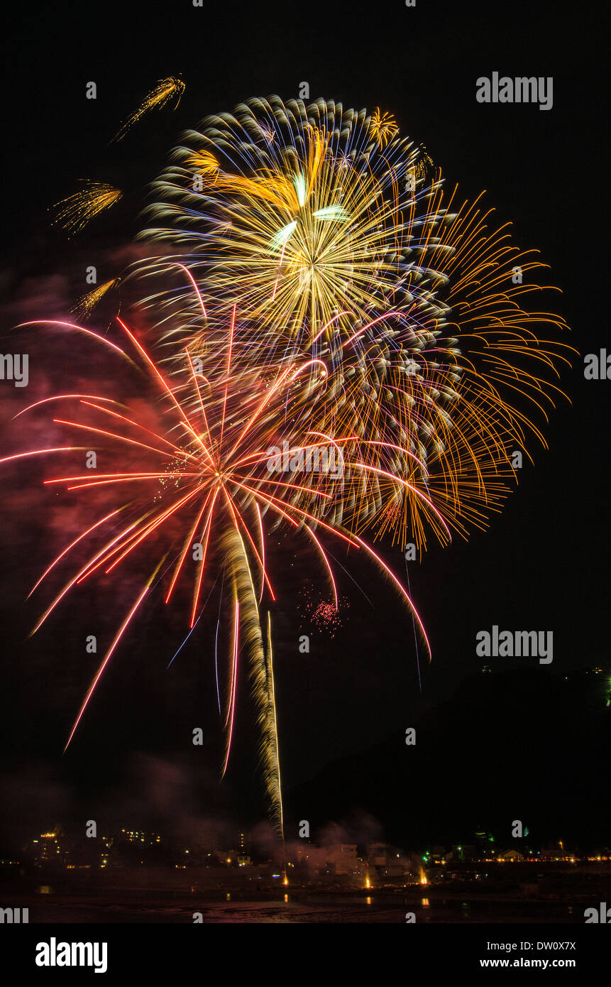 Gifu nagara river fireworks hi-res stock photography and images - Alamy