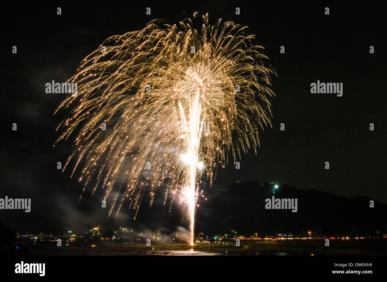 Gifu nagara river fireworks hi-res stock photography and images - Alamy