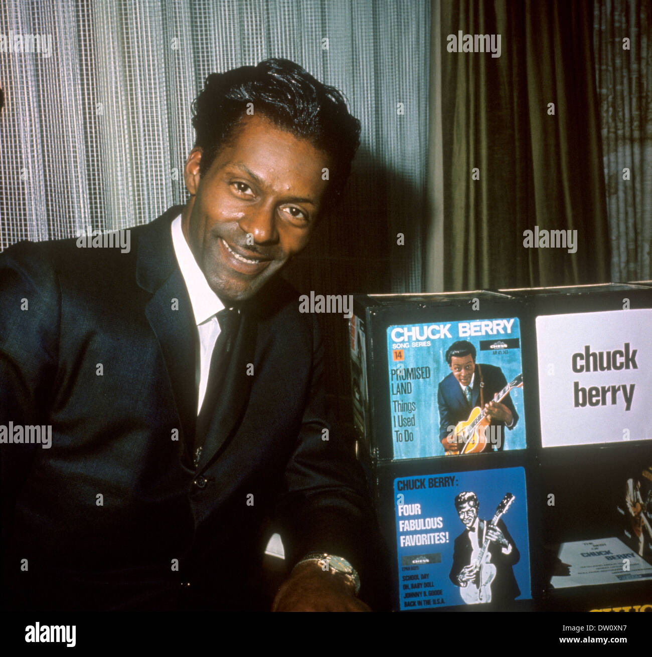 Chuck berry us rock musician hi-res stock photography and images - Alamy