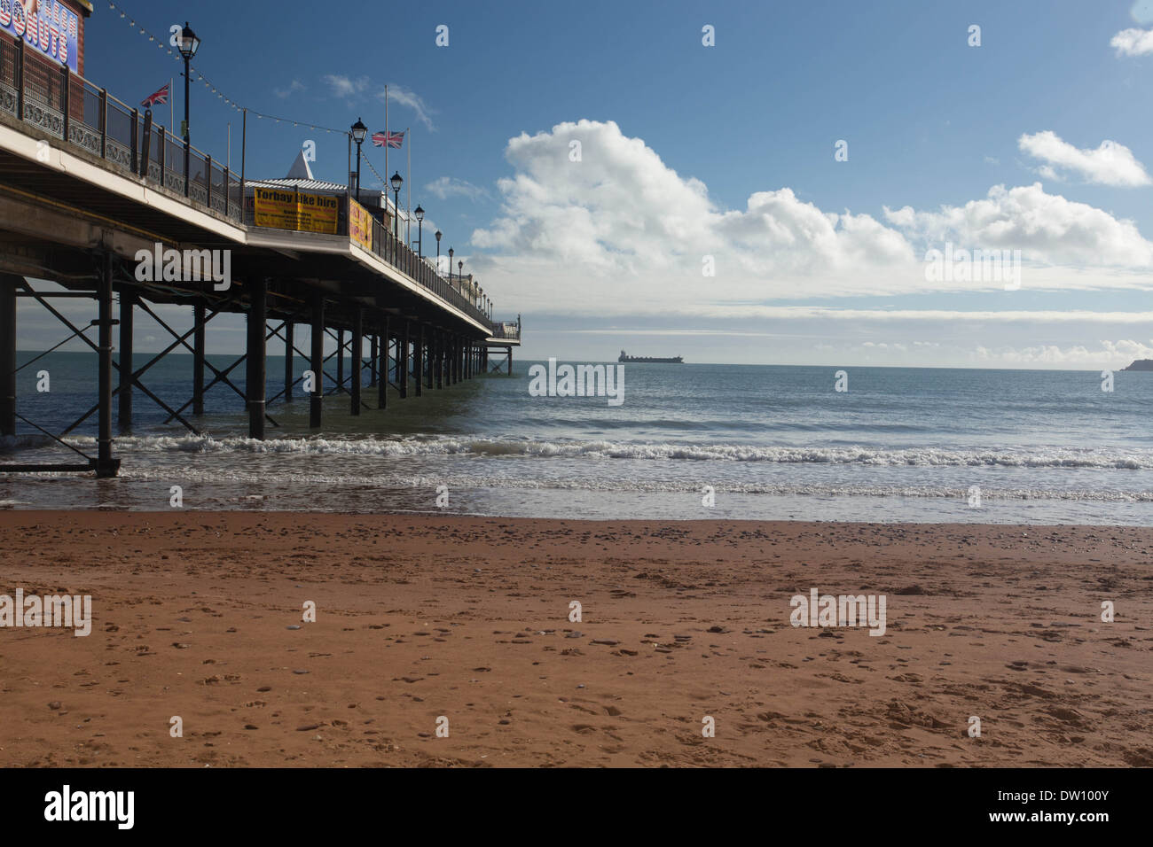 Paignton Pier Devon Uk High Resolution Stock Photography and Images - Alamy