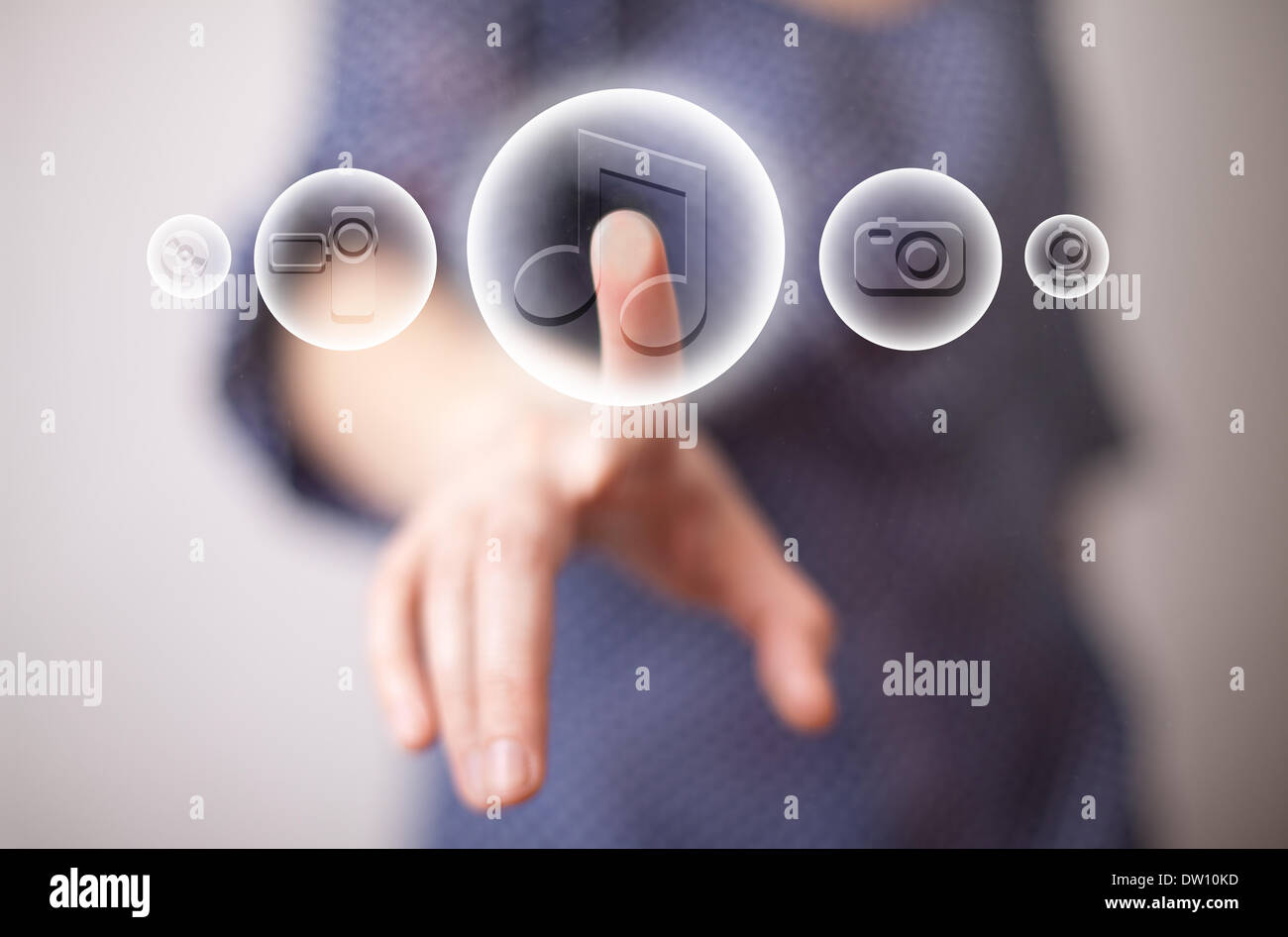 Pressing pause button hi-res stock photography and images - Alamy