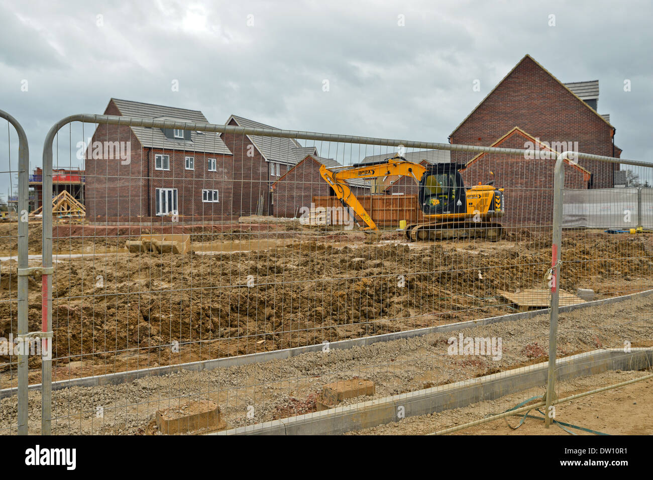New build development hi-res stock photography and images - Alamy
