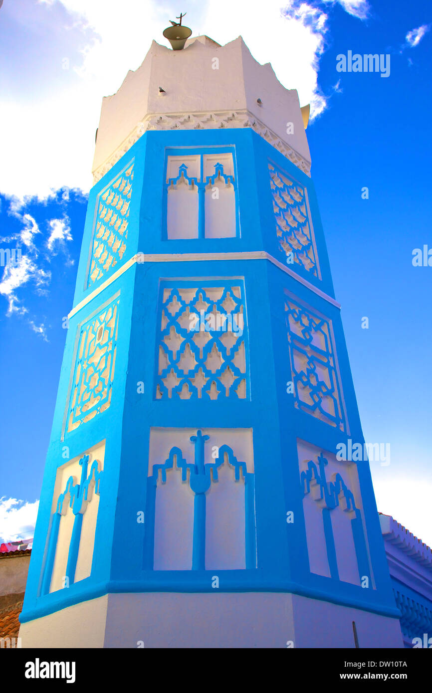 Mosque, Chefchaouen, Morocco, North Africa Stock Photo - Alamy