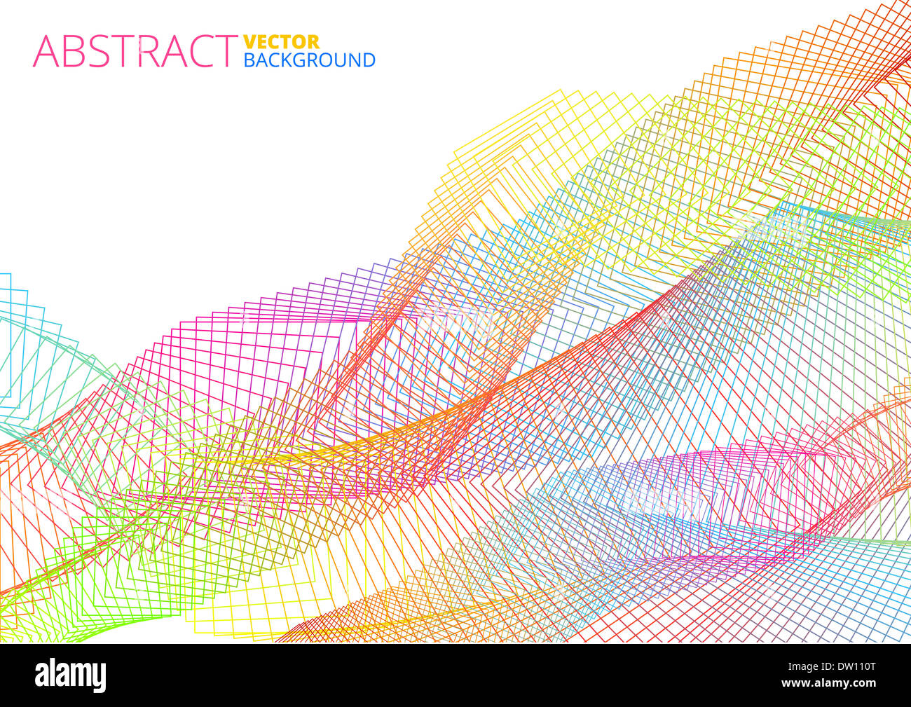 Colorful Abstract Lines Stock Photo - Alamy