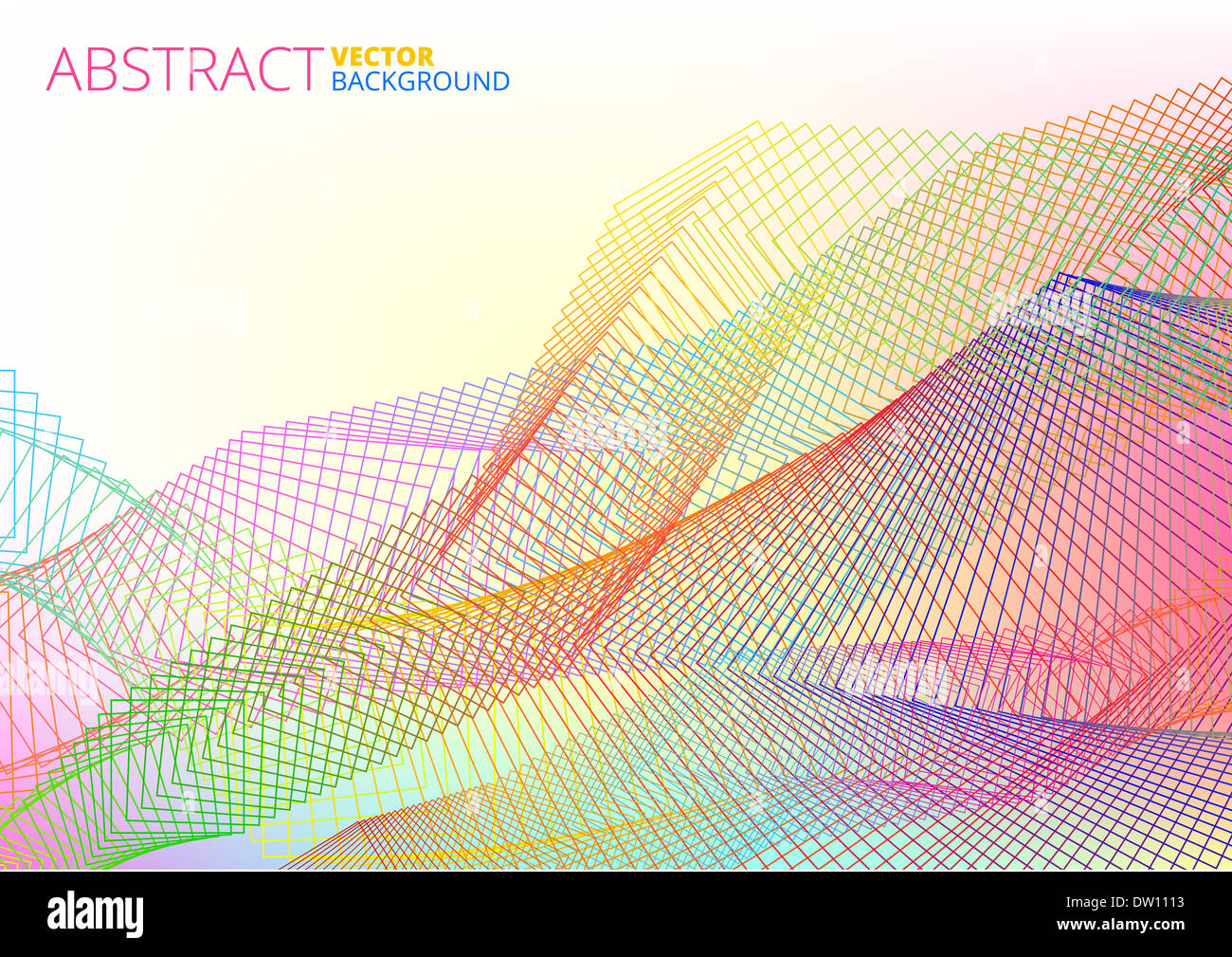 Colorful Abstract Lines Stock Photo - Alamy