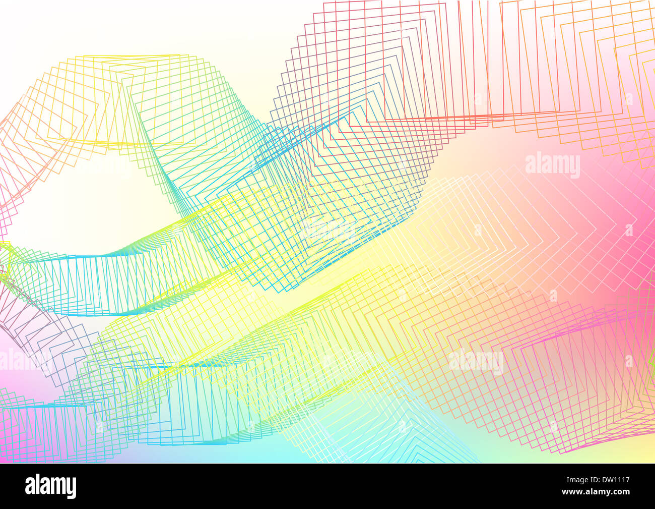 Colorful Abstract Lines Stock Photo - Alamy