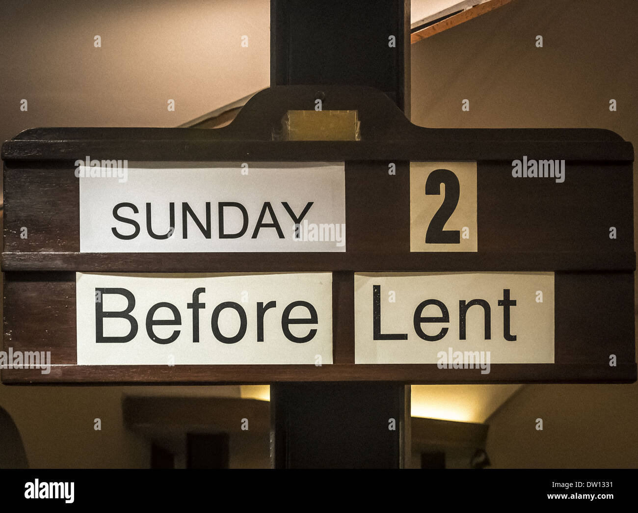 Lent church hi-res stock photography and images - Alamy