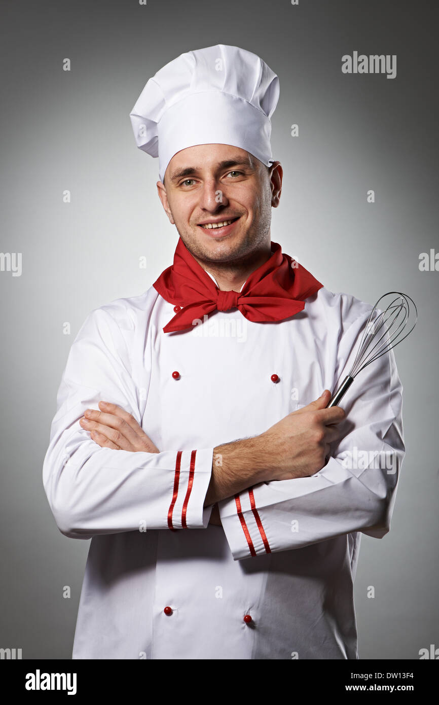 Male chef portrait Stock Photo - Alamy