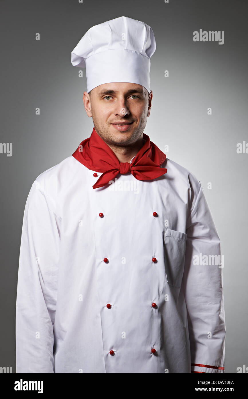 Male chef portrait Stock Photo - Alamy
