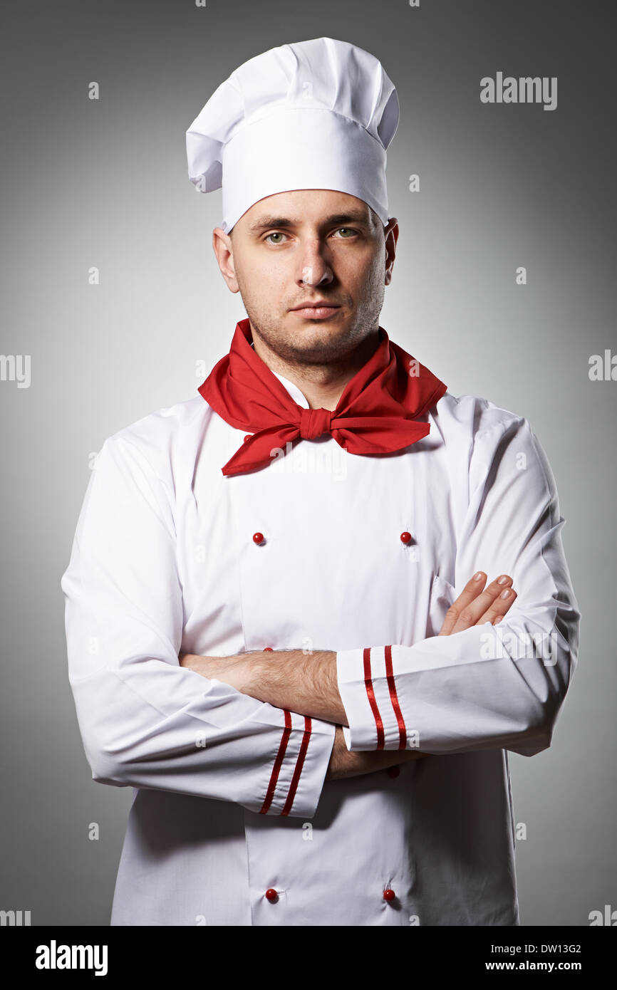Male chef portrait Stock Photo - Alamy