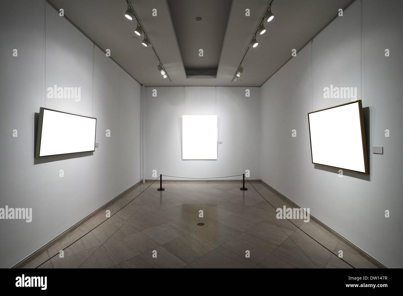 Empty picture frames wall hi-res stock photography and images - Alamy