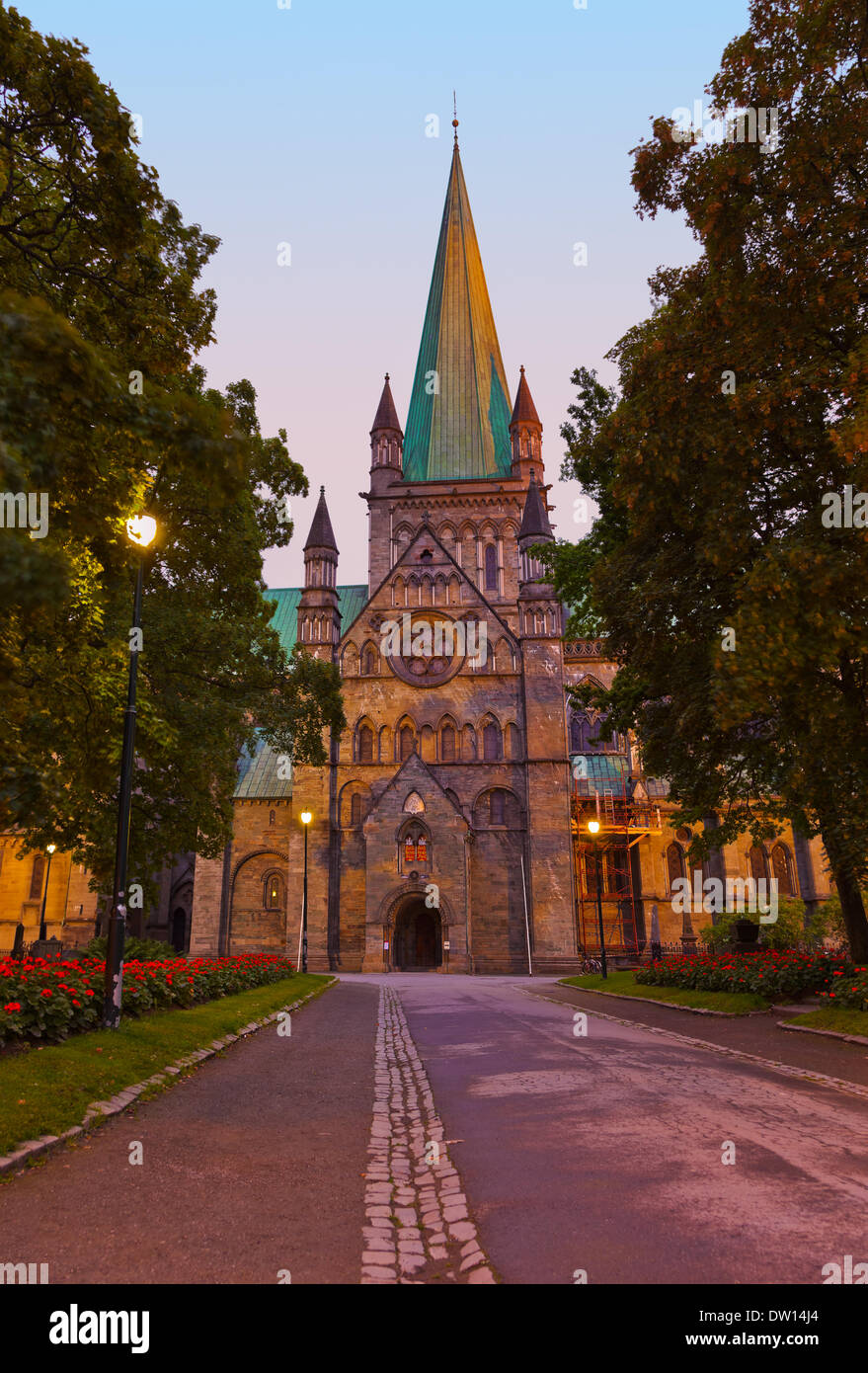 Trondhjem cathedral hi-res stock photography and images - Alamy