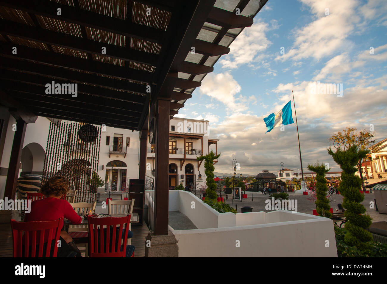 Paseo Cayalá, Guatemala City Stock Photo - Alamy