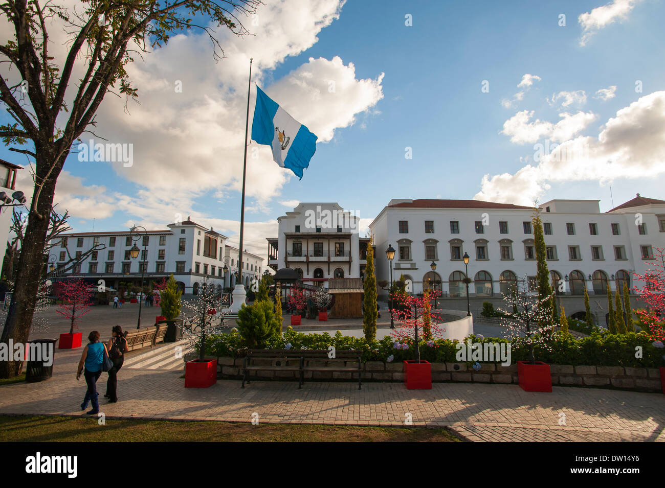 Paseo Cayalá, Guatemala City Stock Photo - Alamy