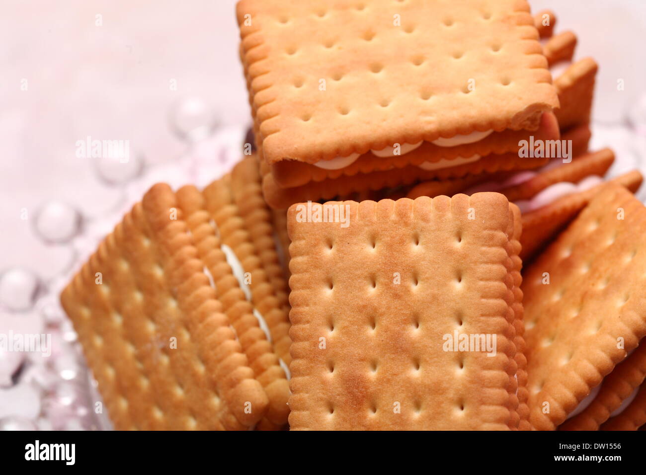 Biscuits table hi-res stock photography and images - Alamy