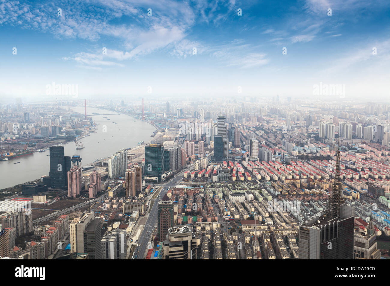 City Layout Of Shanghai High Resolution Stock Photography and Images ...