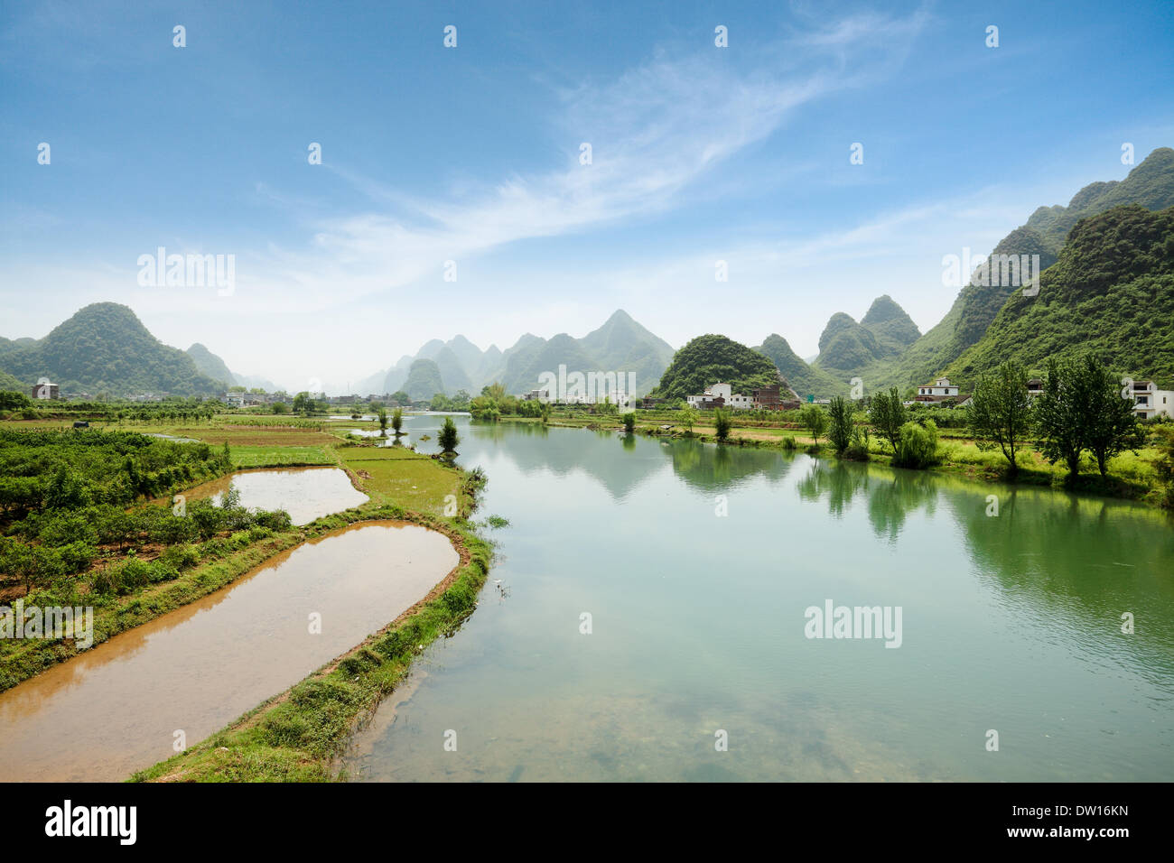 china yangshuo scenery Stock Photo - Alamy