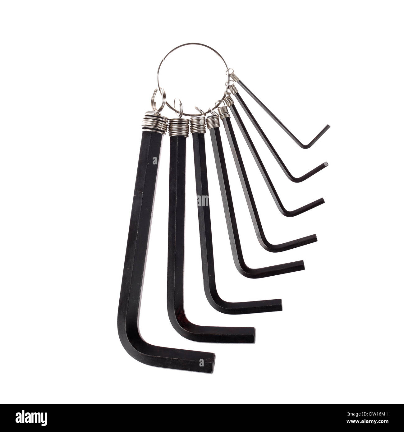 hex key wrench set Stock Photo - Alamy