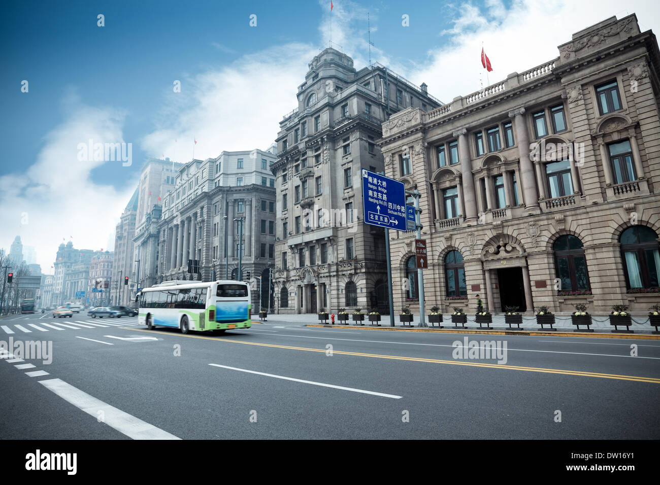 historical buildings in shanghai Stock Photo - Alamy