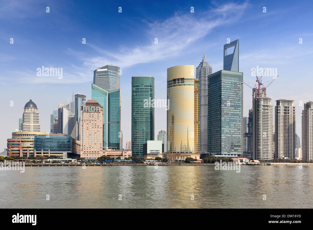 shanghai lujiazui financial trade center Stock Photo - Alamy