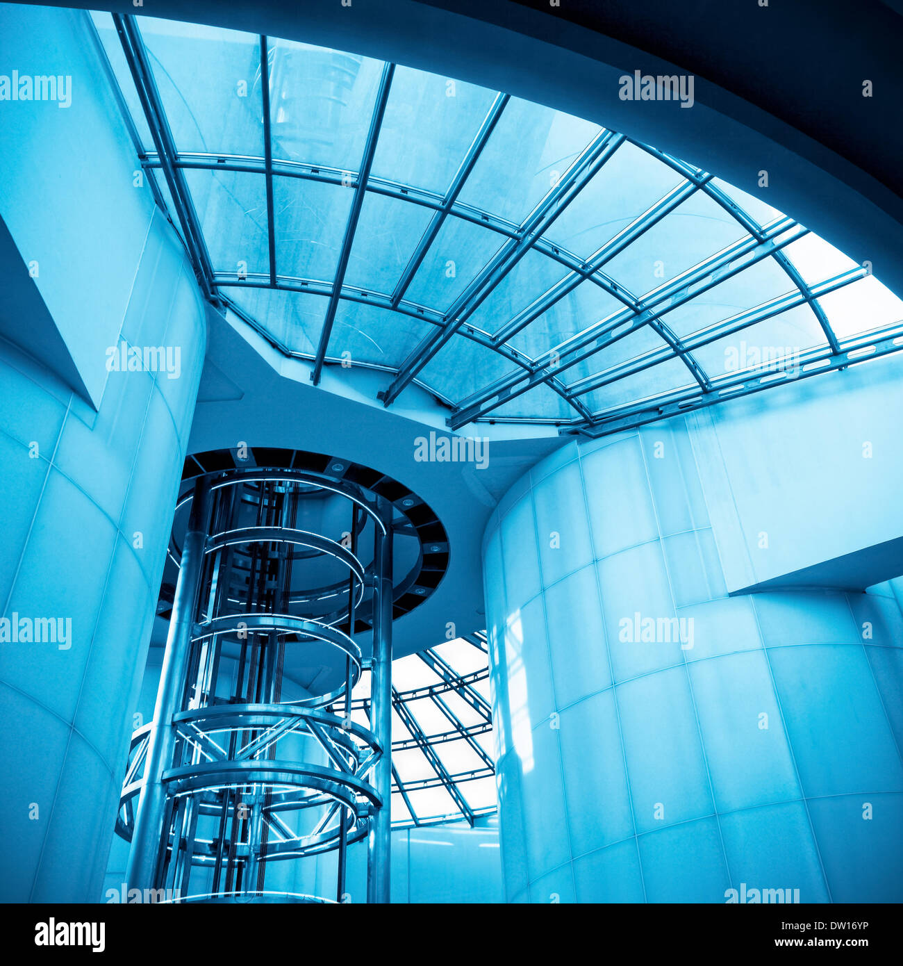 Futuristic elevator in shanghai hi-res stock photography and images - Alamy