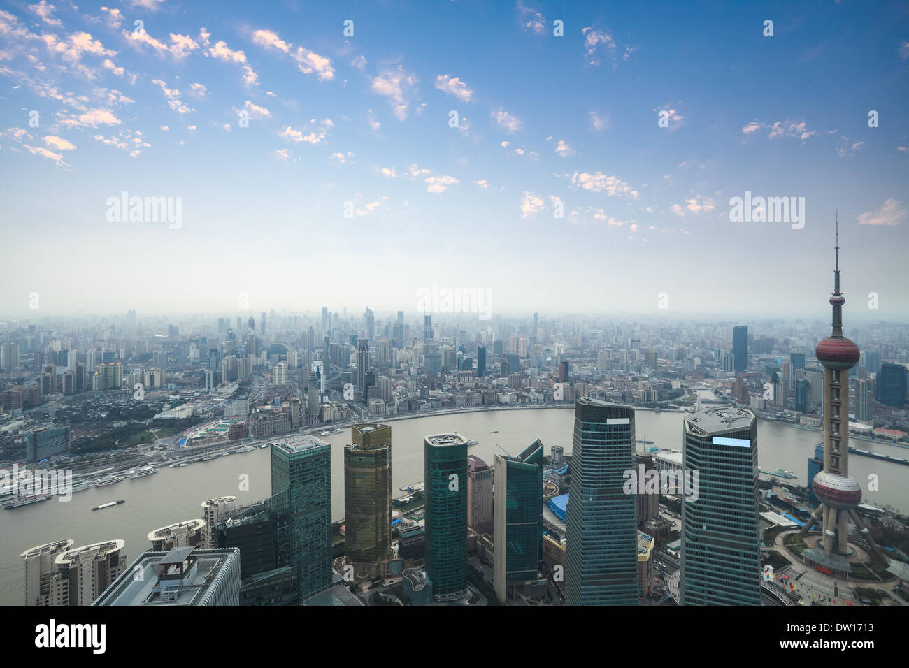 Shanghai panorama hi-res stock photography and images - Alamy