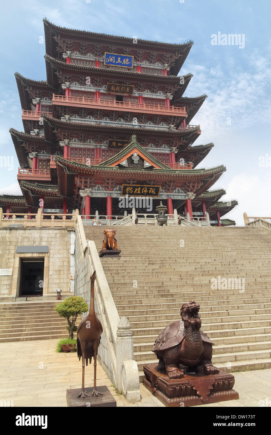 Tengwang nanchang pavilion traditional ancient chinese architecture hi ...