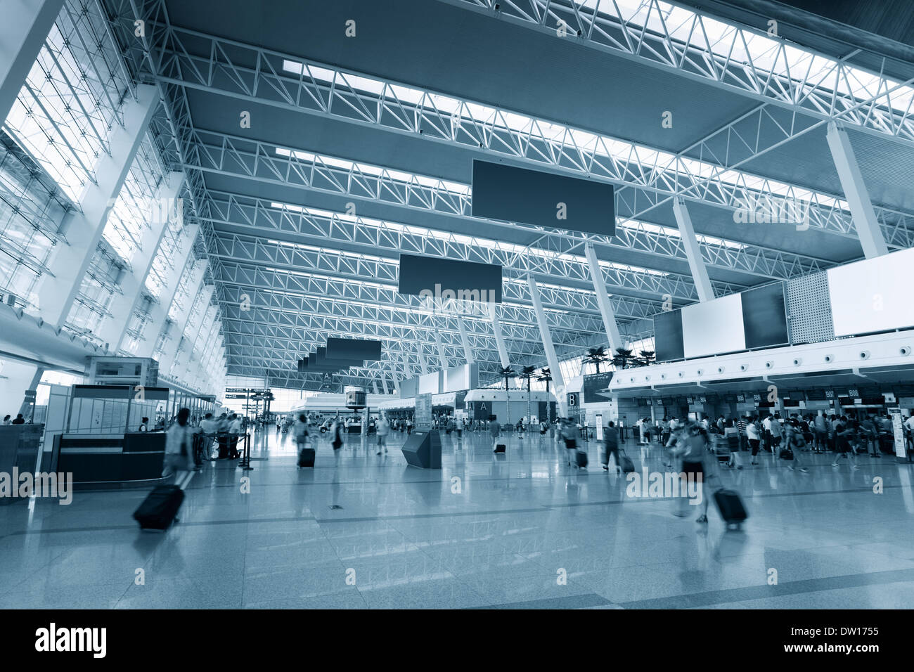 inside the airport terminal Stock Photo - Alamy