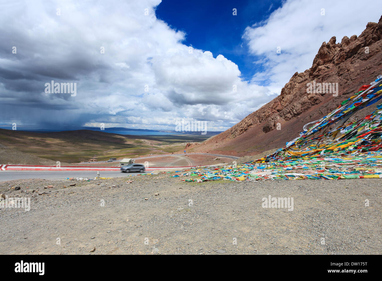 beautiful tibet landscape Stock Photo - Alamy