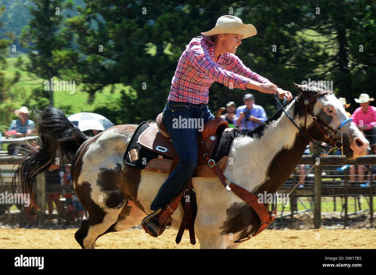 Barrel Race High Resolution Stock Photography and Images - Alamy