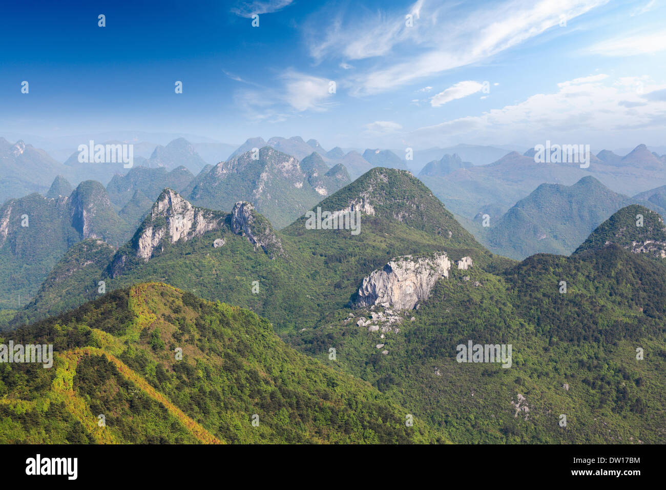 Guilin karst scenery hi-res stock photography and images - Alamy
