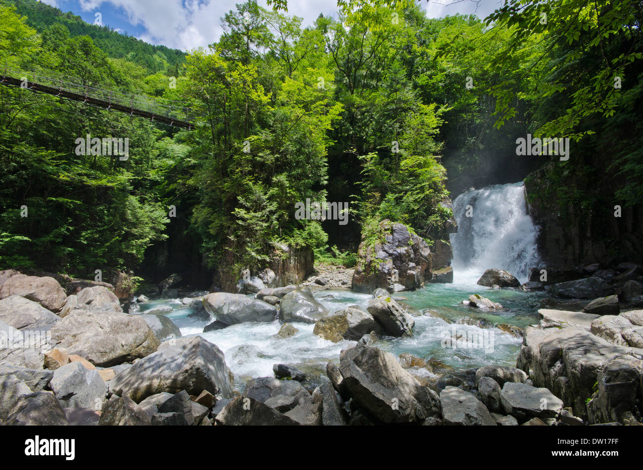 Sentaru waterfall hi-res stock photography and images - Alamy