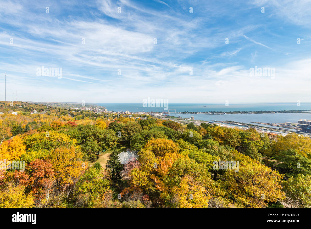 Autumn colored scene Stock Photo - Alamy