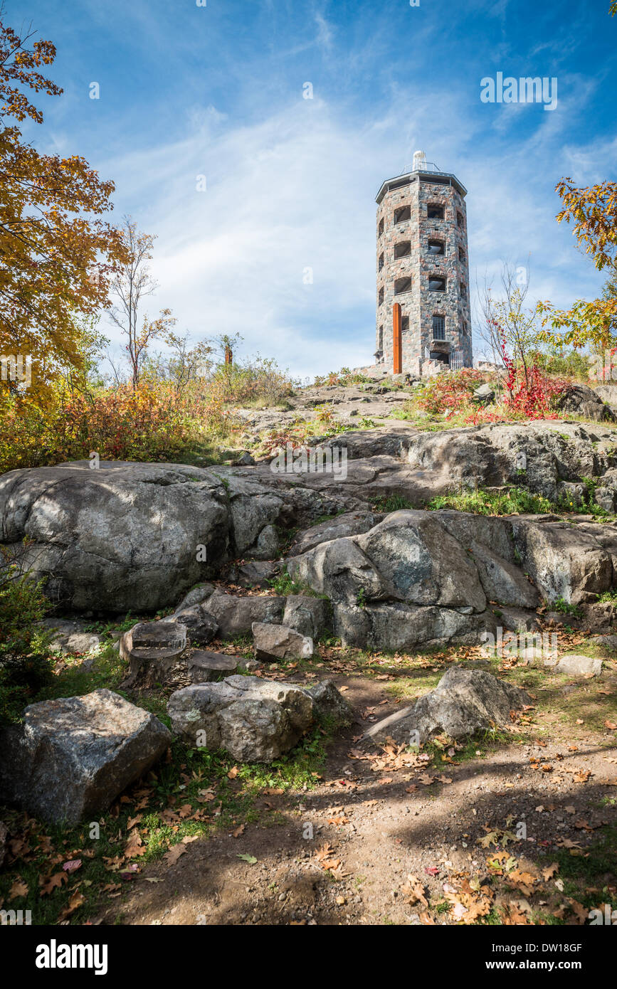 Tower in a park Stock Photo - Alamy