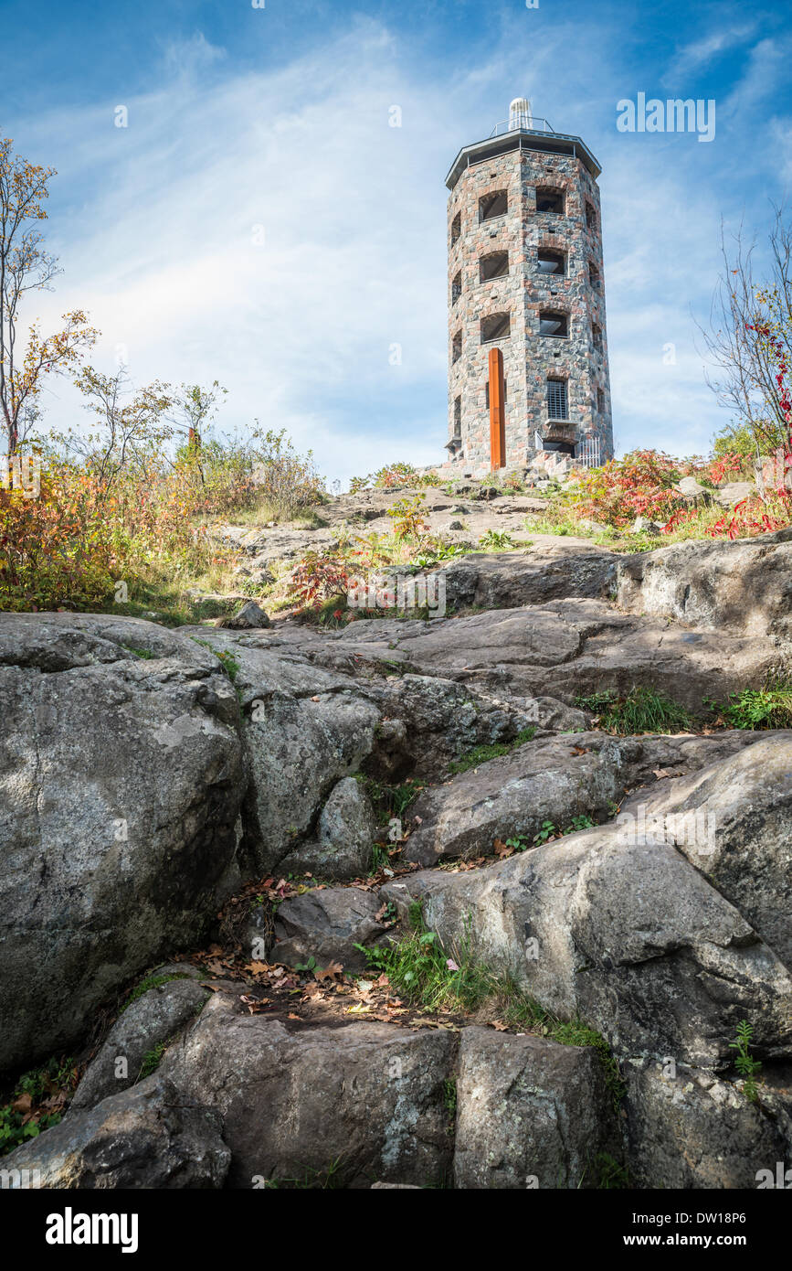 Tower in a park Stock Photo - Alamy