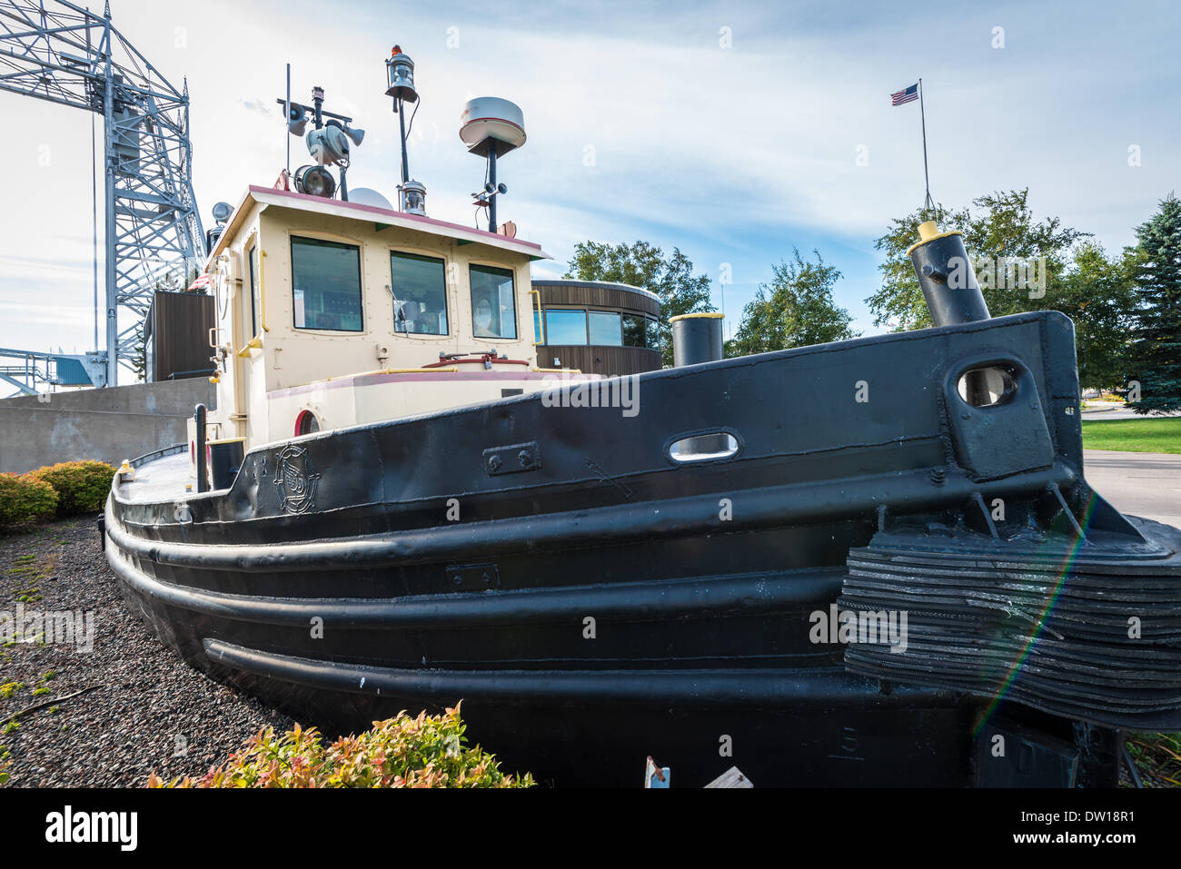 Boat in land Stock Photo - Alamy