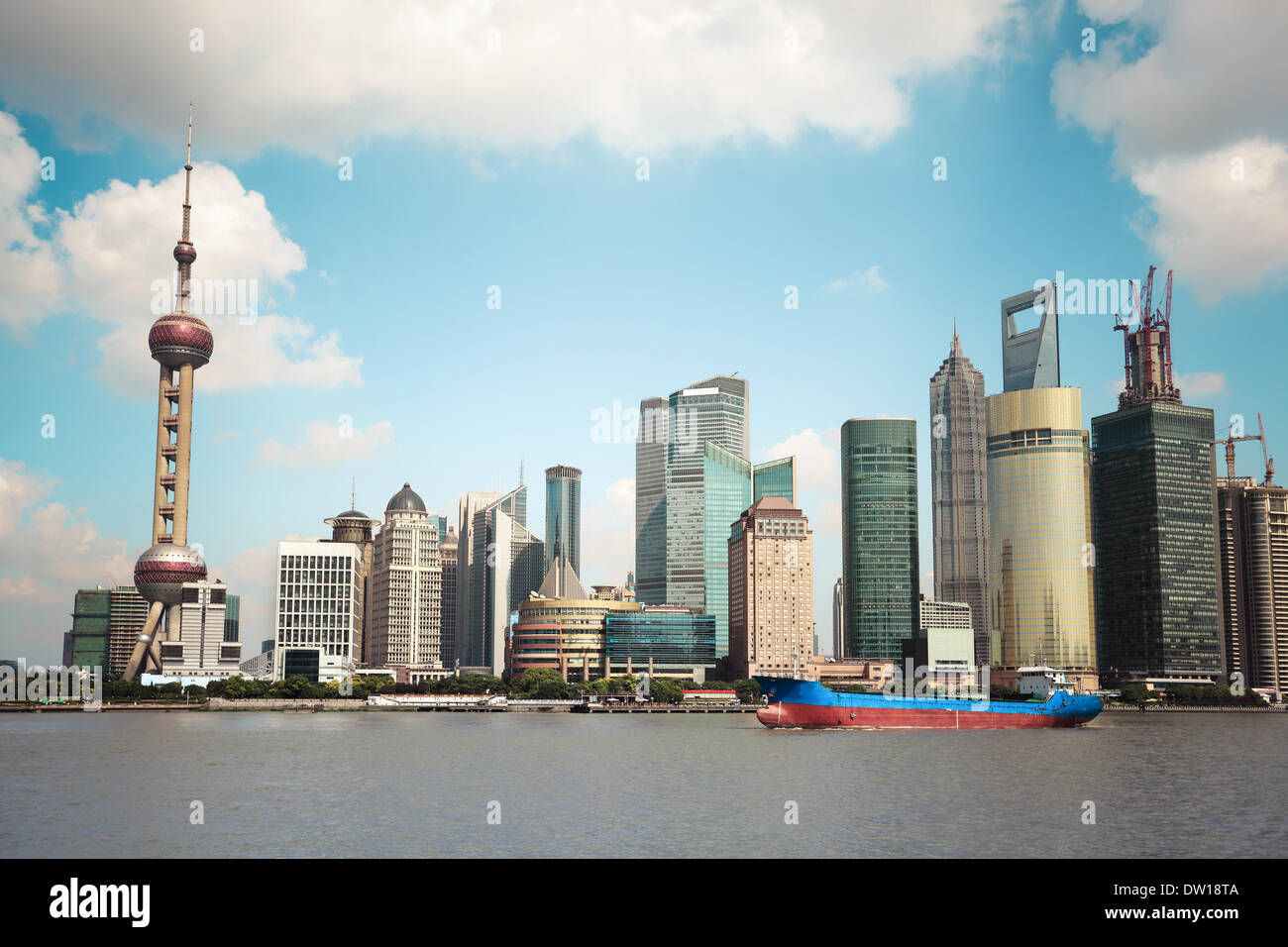 Shanghai river bank hi-res stock photography and images - Alamy