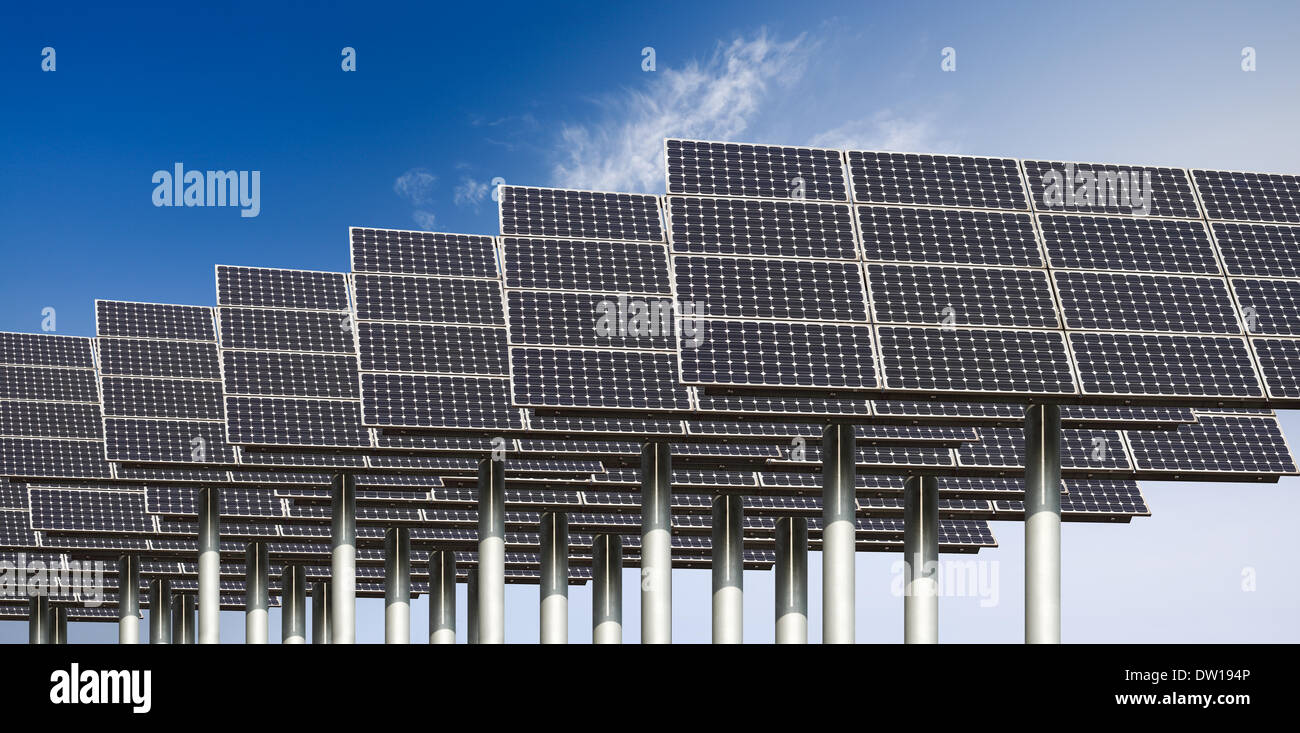 solar energy background Stock Photo - Alamy