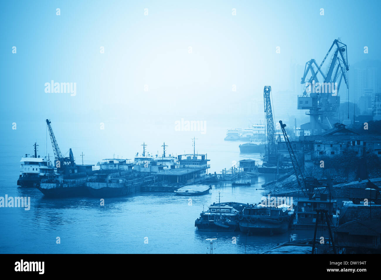 Large port crane hi-res stock photography and images - Alamy