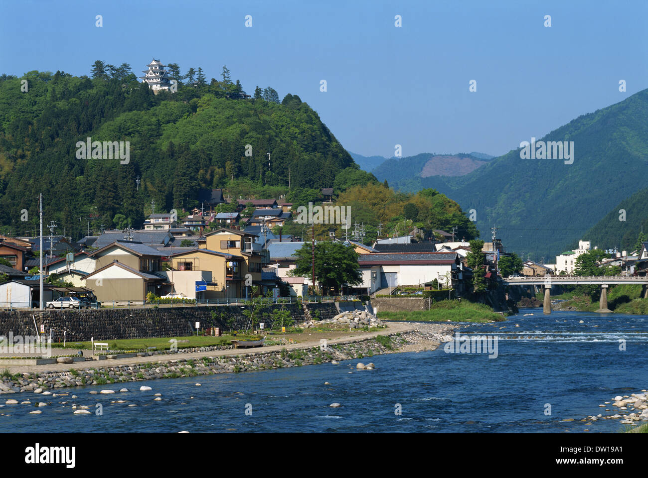 Gujo Hachiman Castle, Gifu Prefecture Stock Photo - Alamy