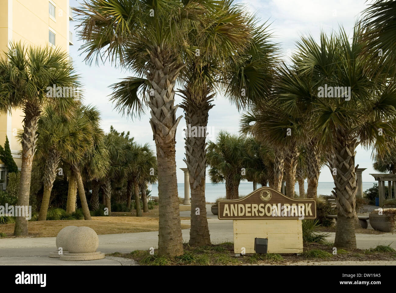 Anderson Park Myrtle Beach SC Stock Photo - Alamy
