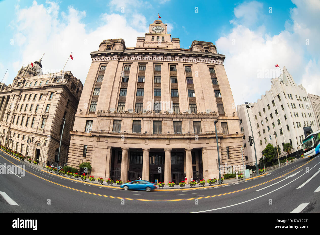 old buildings in shanghai Stock Photo - Alamy