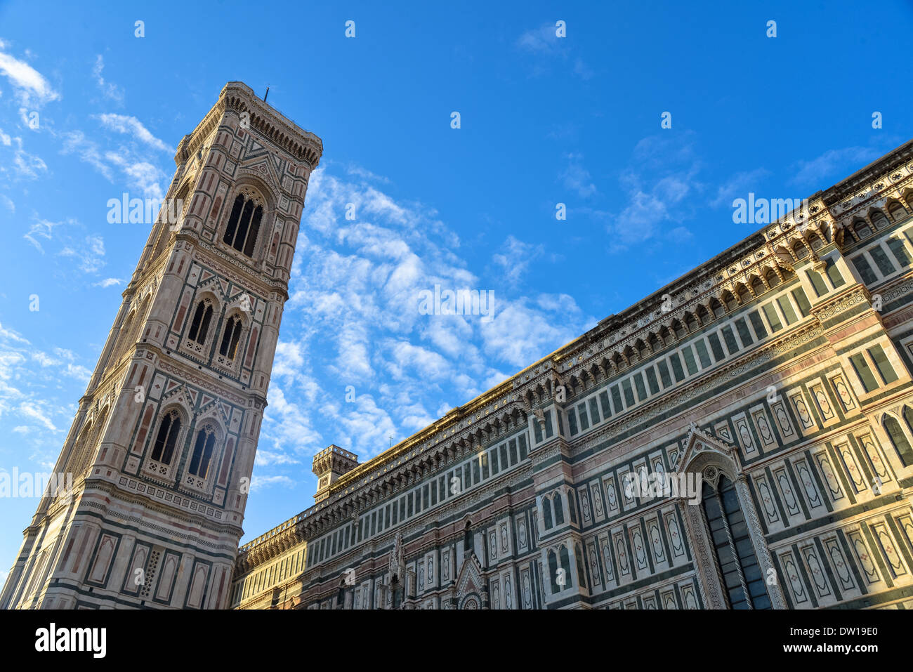 the famous medieval basilica or Duomo of Florence in Italy Stock Photo ...