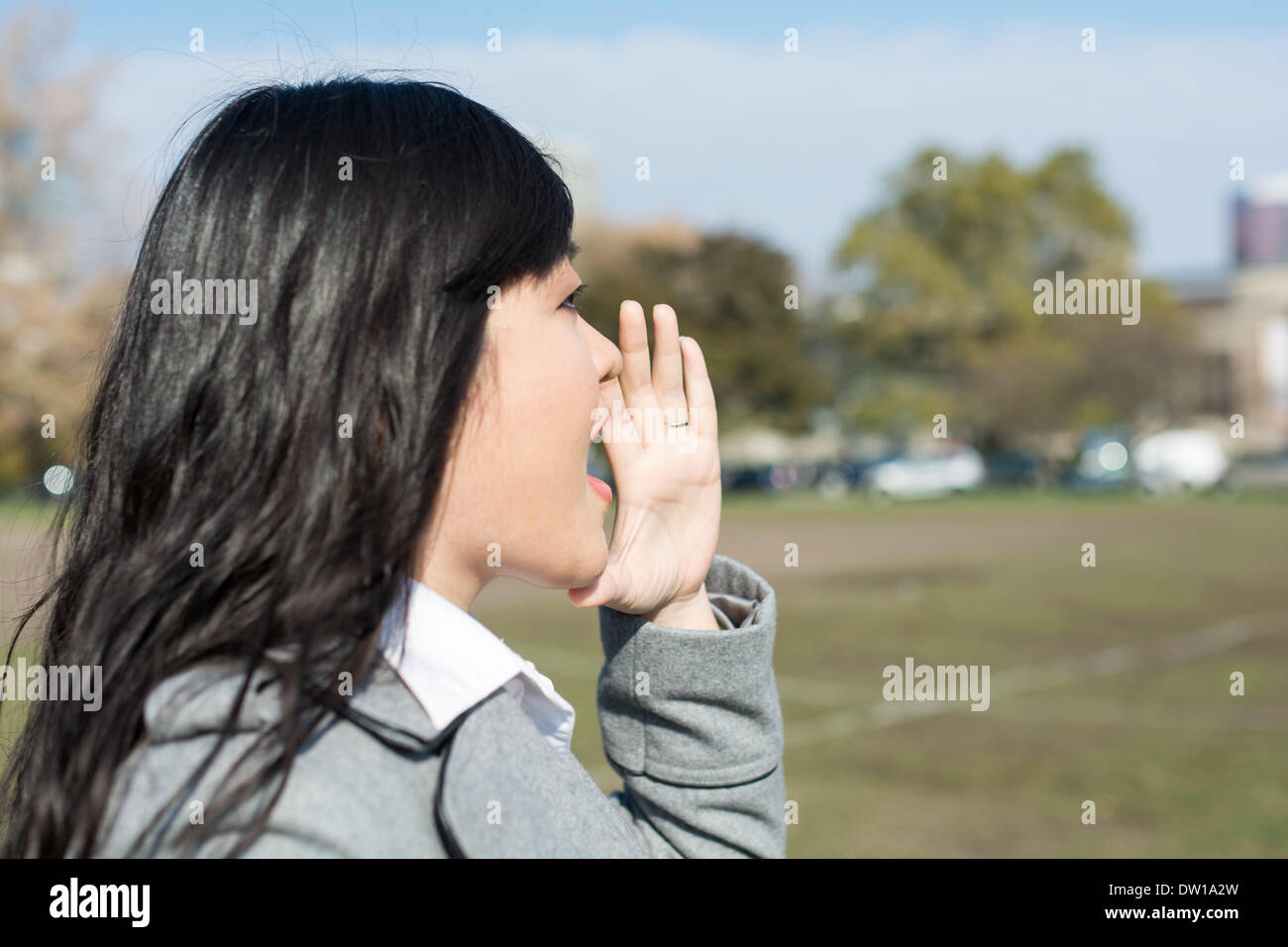 Yelling face hi-res stock photography and images - Alamy