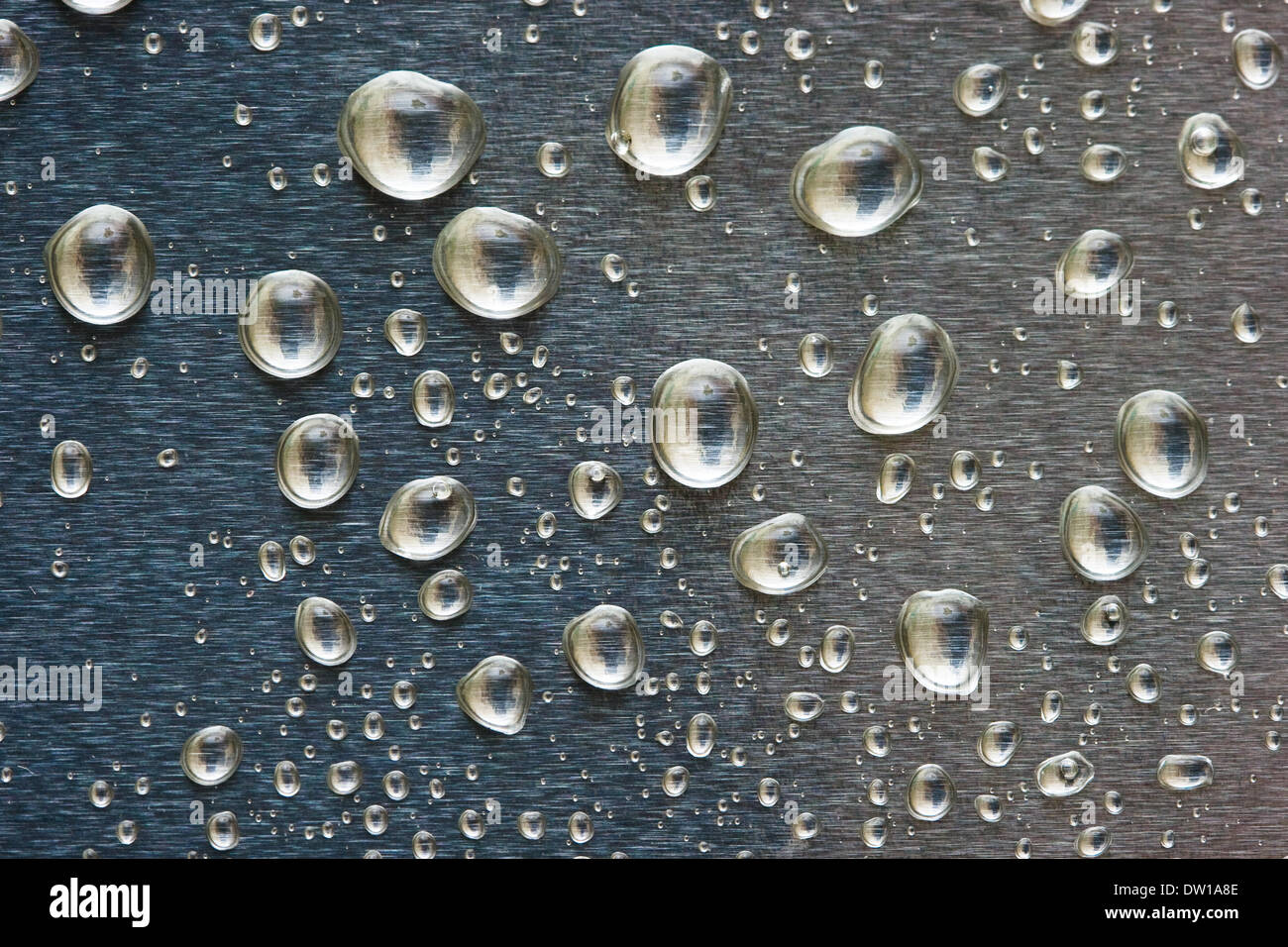 grey water drops for background Stock Photo - Alamy